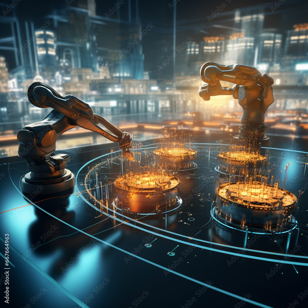 Virtual Reality Robotic Arms Creating Neural Networks: The Intersection ...