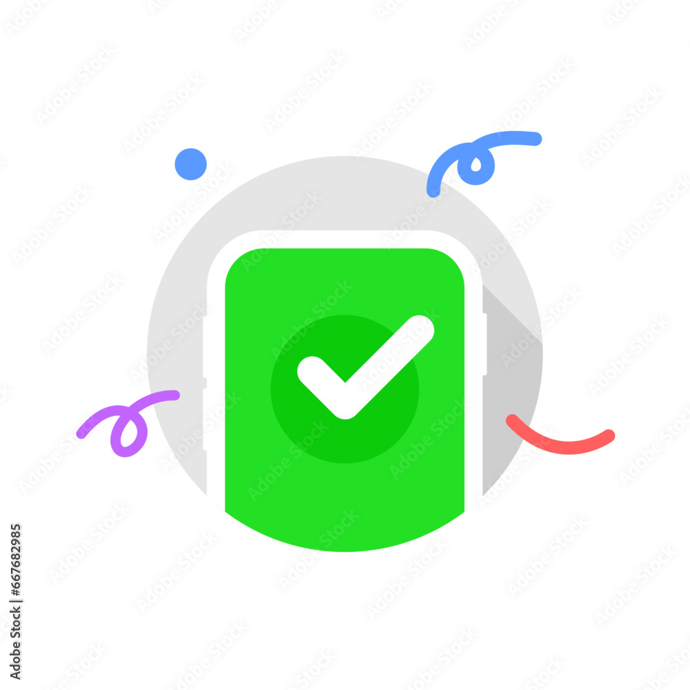 done, all steps or processes complete, successfully, check mark on ...