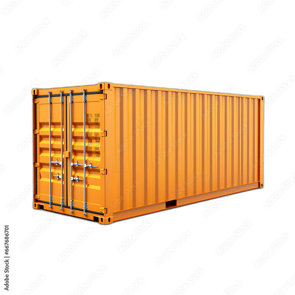 container isolated on transparent or white background, png Stock ...