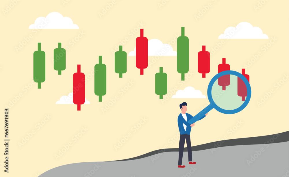 Trend analysis to take profit. Technical analysis trader to analyze stock market or crypto ...