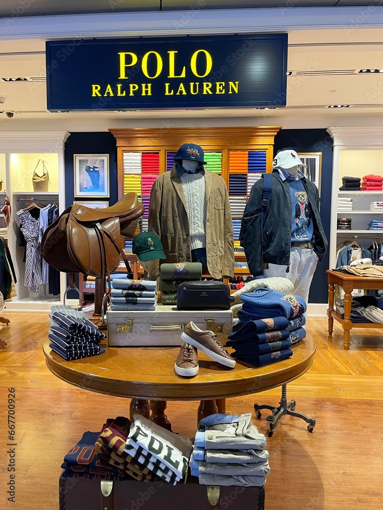 Polo Ralph Lauren brand shop. American Fashion company. Latest ...