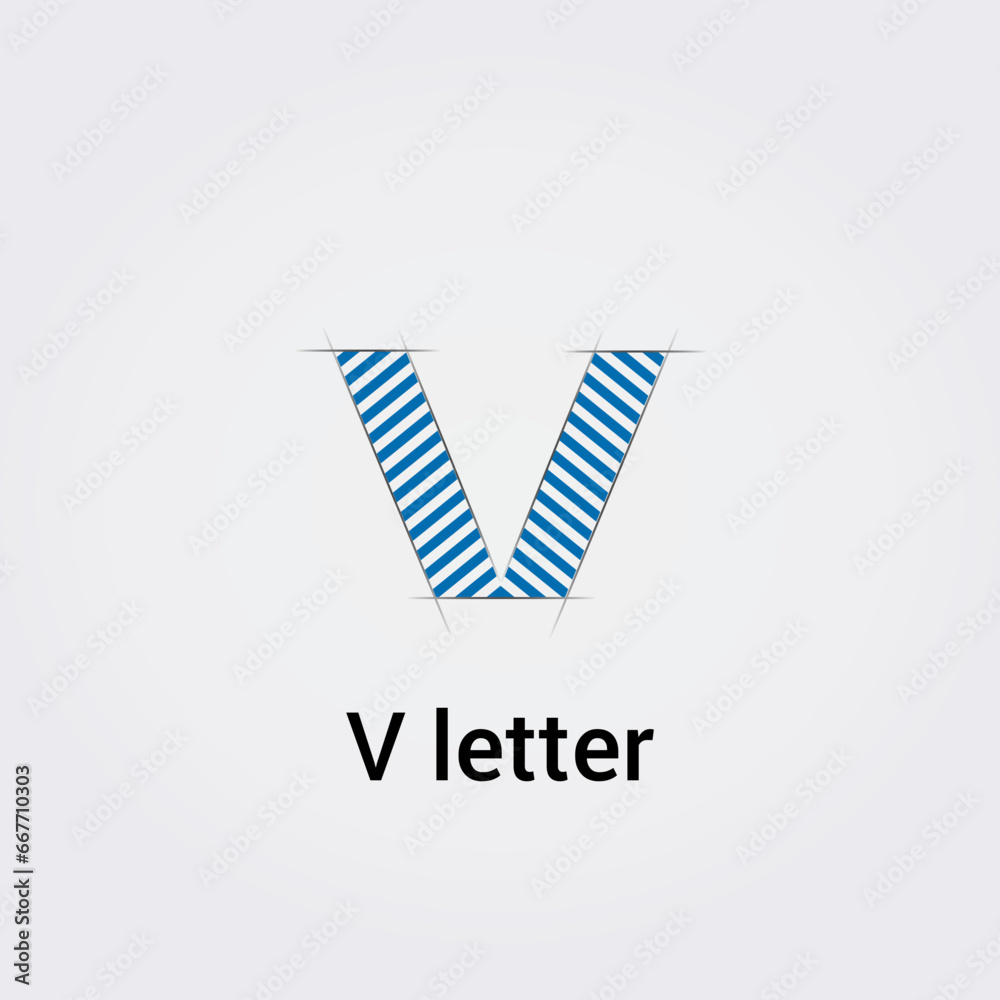 Icone Lettre V pour Design Logos, Symbole, Illustration Pictogramme ...