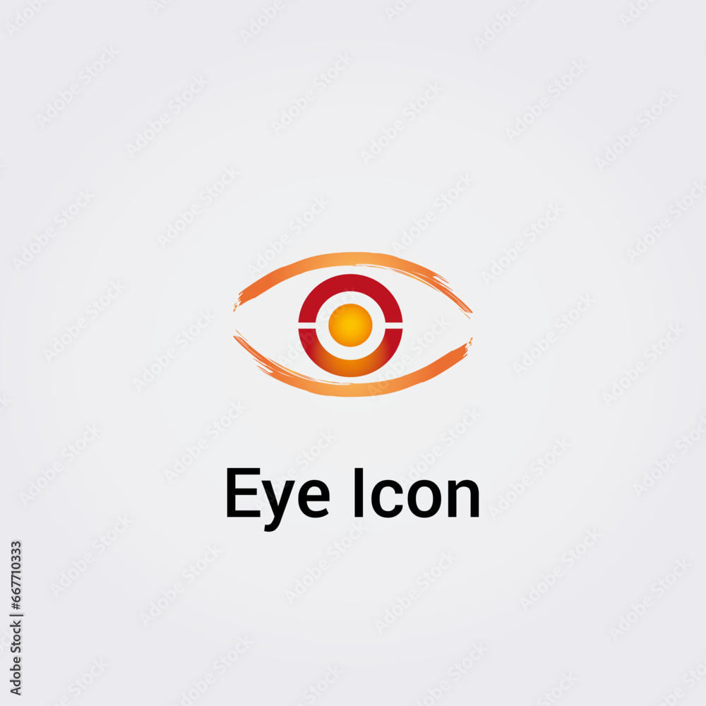 Icones Oeil Yeux Beauté Modèle pour Design Logos - Emblème Symbole ...