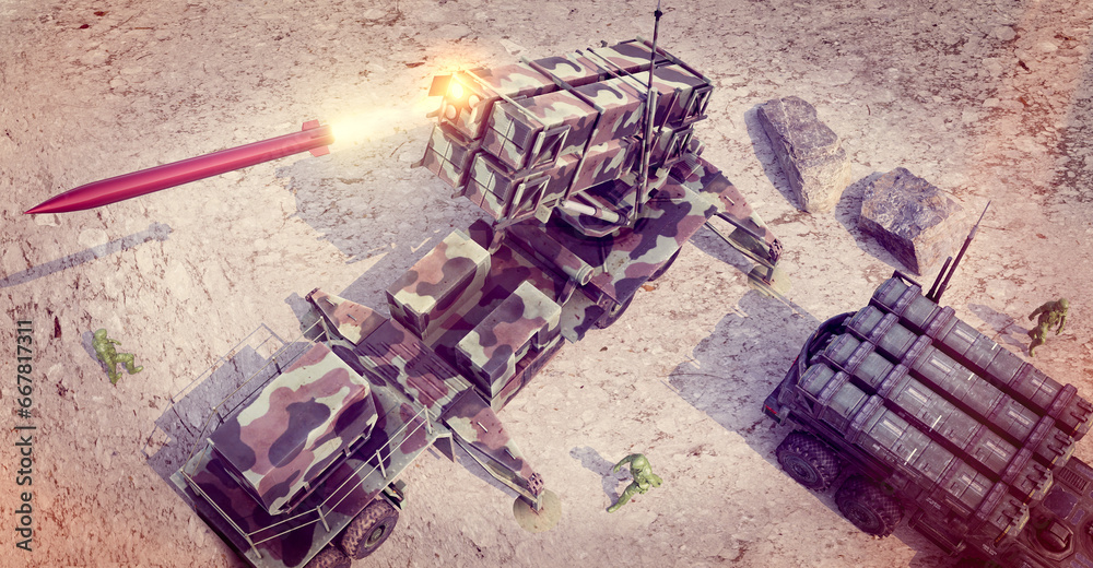 THAAD missile defence system. The Terminal High Altitude Area Defence ...