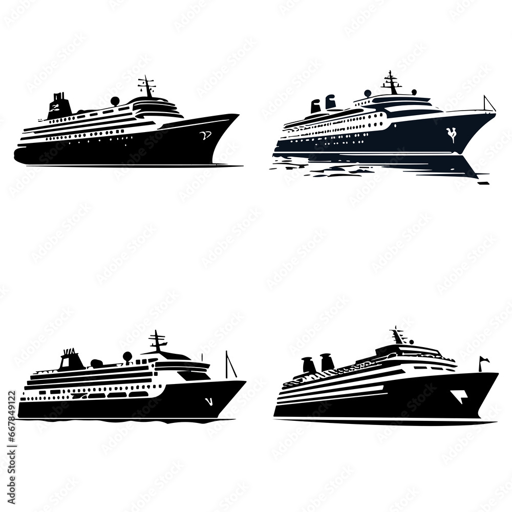 boat silhouette, ship silhouette, ship vector, ship svg, ship png, boat ...