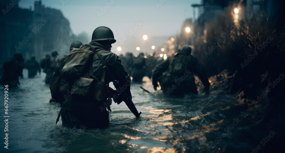 The Fury of Battle: A Glimpse of World War I Soldiers in a Chaotic ...