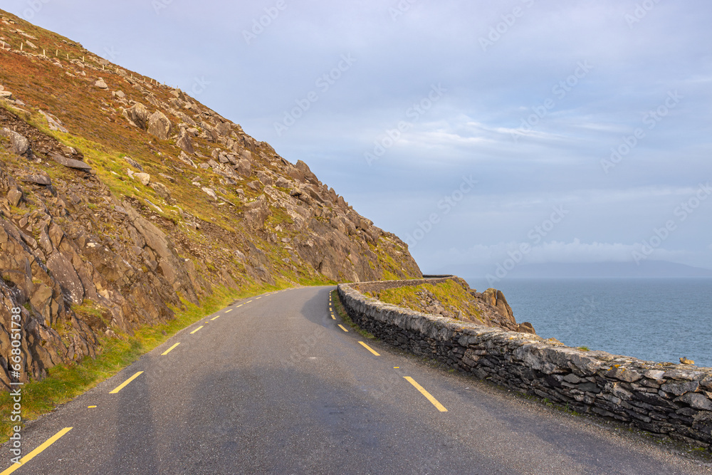 Dingle, Ireland - October 1 2023 "Wild Atlantic Way Scenic Road - Cross ...