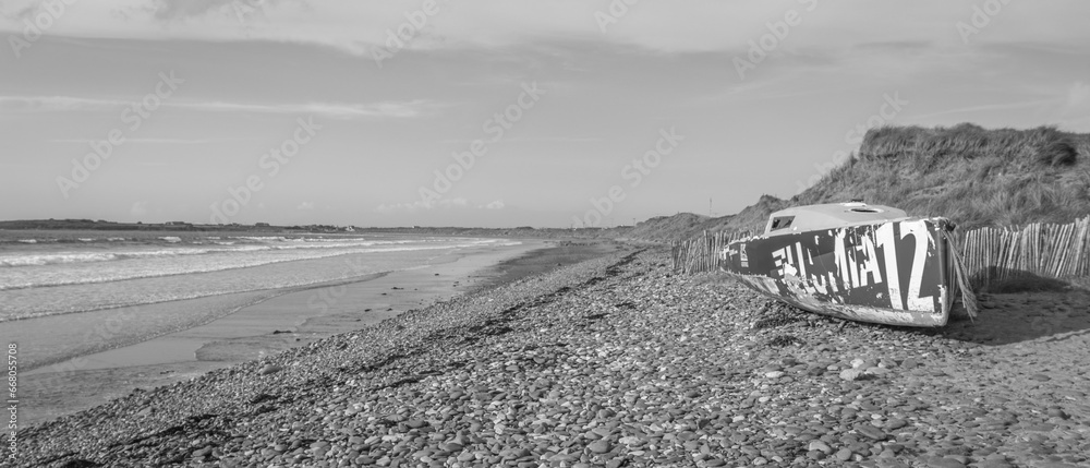 Magherabeg, Ireland - October 1 2023 "Wild Atlantic Way Scenic Road ...