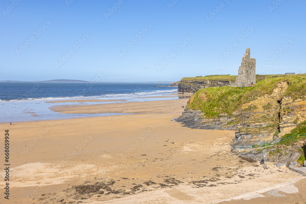 Ballybunion, Ireland - October 1 2023 "Wild Atlantic Way Scenic Road ...