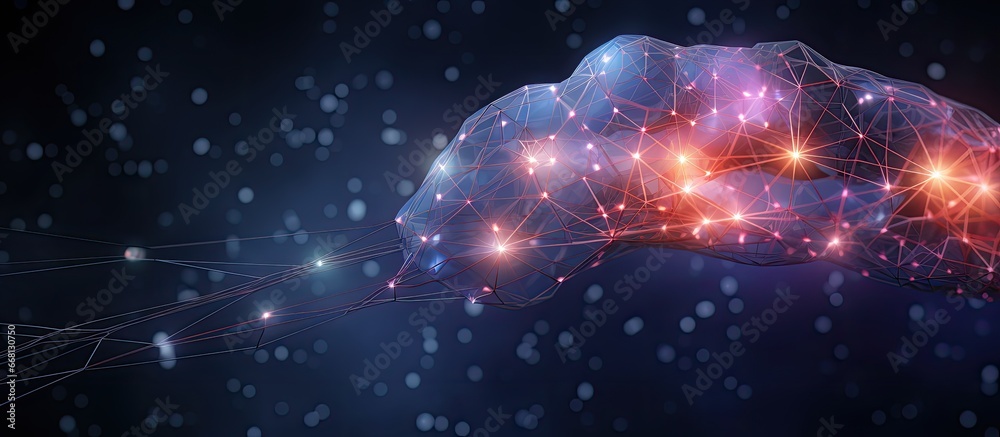 AI visualizing human brain neural network Stock Illustration | Adobe Stock AI visualizing human brain neural network Stock Illustration | Adobe Stock