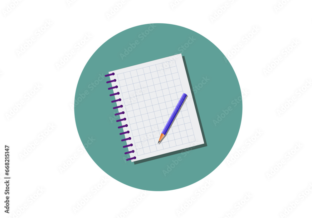 icono de libreta de apuntes. Icono de tomar notas. Icono de escribir ...