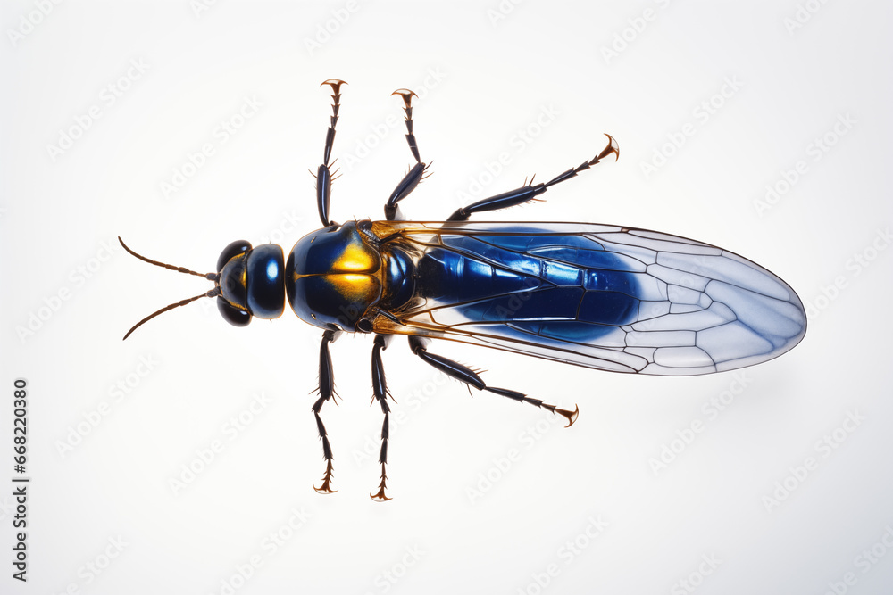 Hyper-Detailed Photorealistic Close-Up: Firefly Illuminating in Soft ...