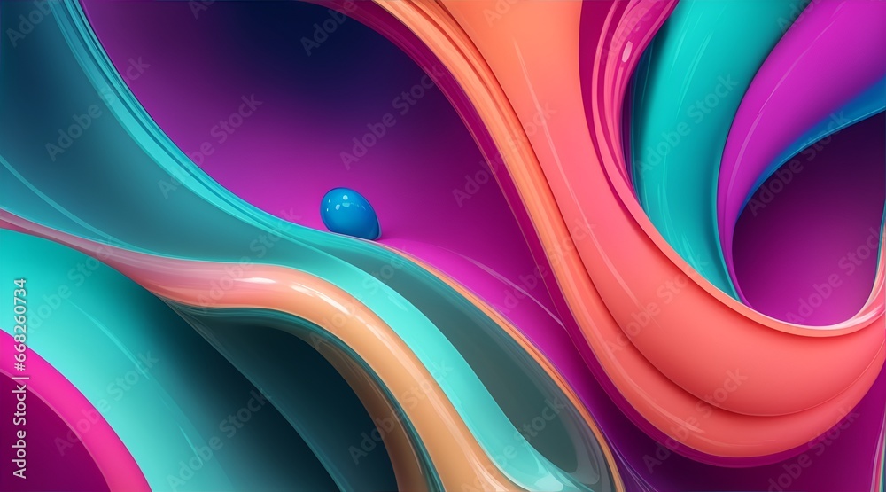 Chromatic hues background design free download Stock Illustration ...