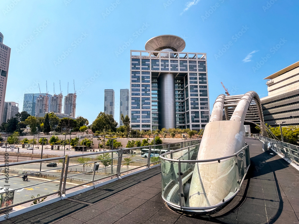 Matcal Tower is a 17 floor high rise building at Camp Rabin military ...