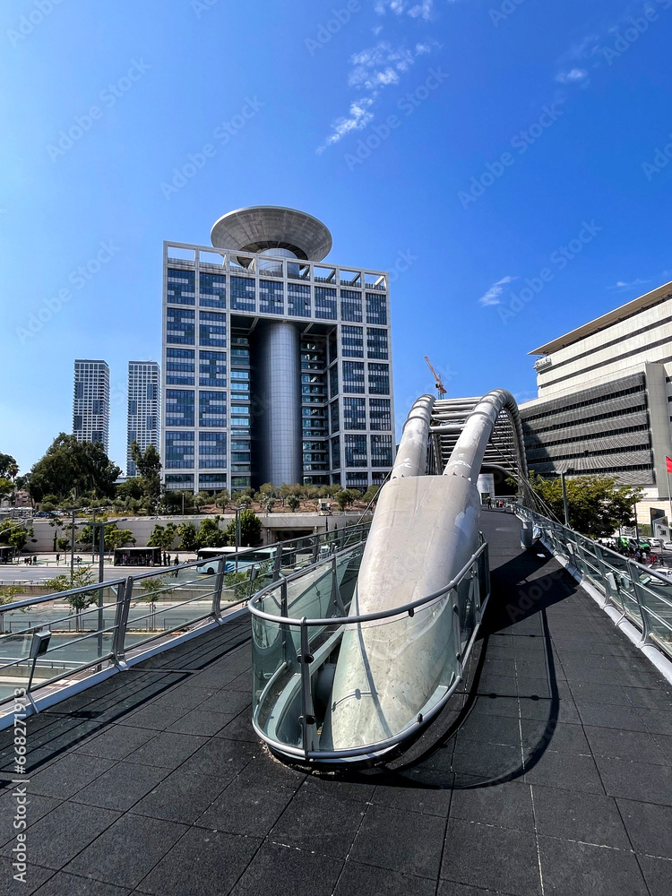 Matcal Tower is a 17 floor high rise building at Camp Rabin military ...