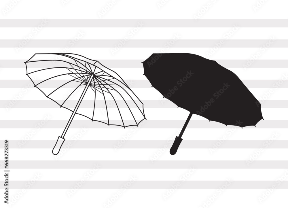 Umbrella SVG, Beach Umbrella Svg, Summer Svg, Rainy Day Svg, Rainy ...