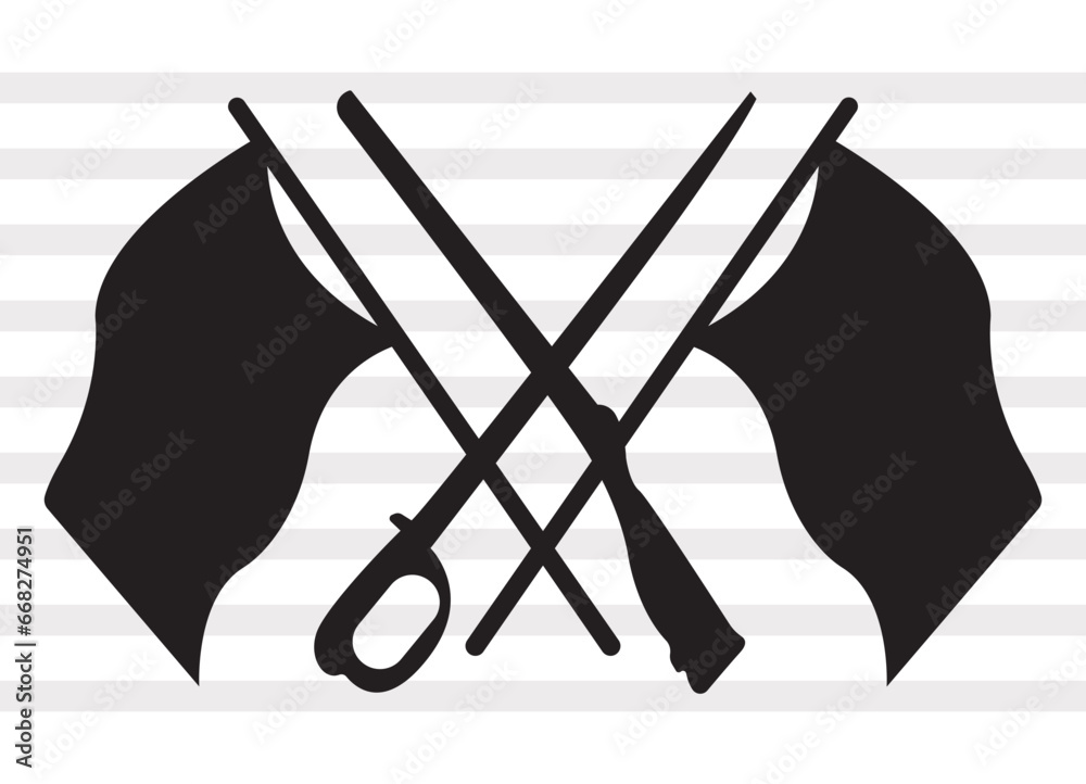 Color Guard SVG, Marching Band Silhouette, Color Guard Flags Svg, Color ...
