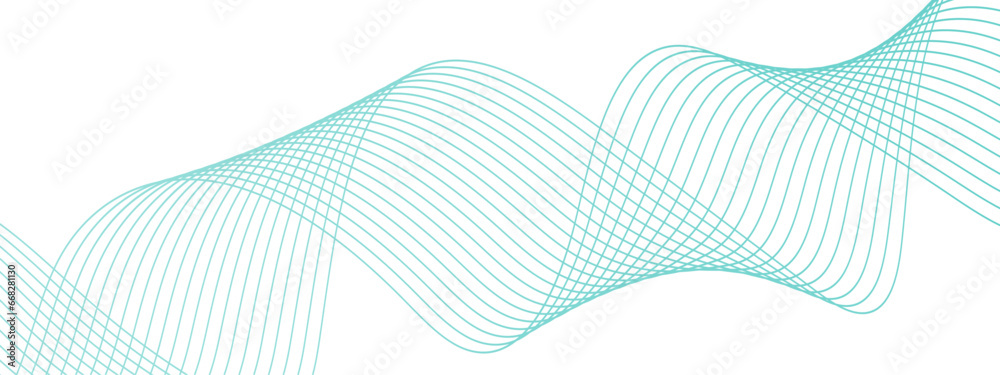Abstract colorful wave line transparent background modern stream wave ...