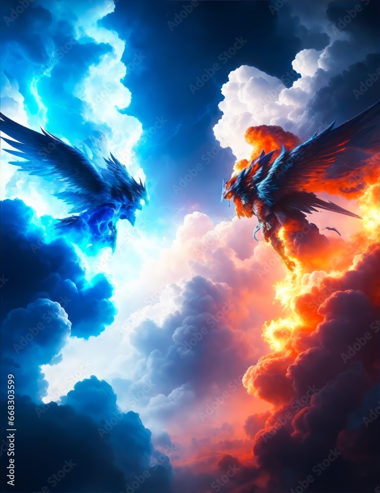 Clash of Demons from Hell. War of the Underworld. Fallen Angels. War of ...