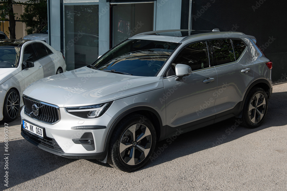 ISTANBUL, TURKEY - SEPTEMBER 17, 2023: Volvo XC40 - the first ...