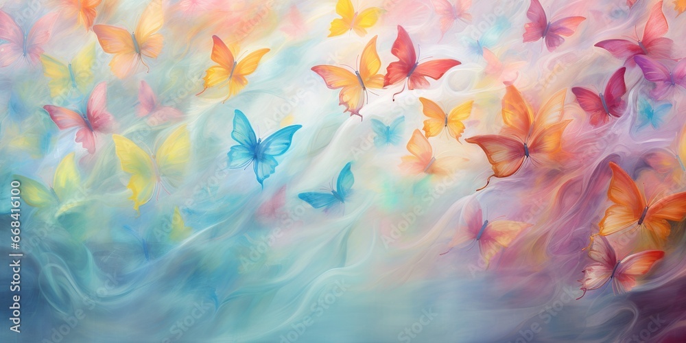 Prismatic Butterfly Dreams: An abstract representation of prismatic ...