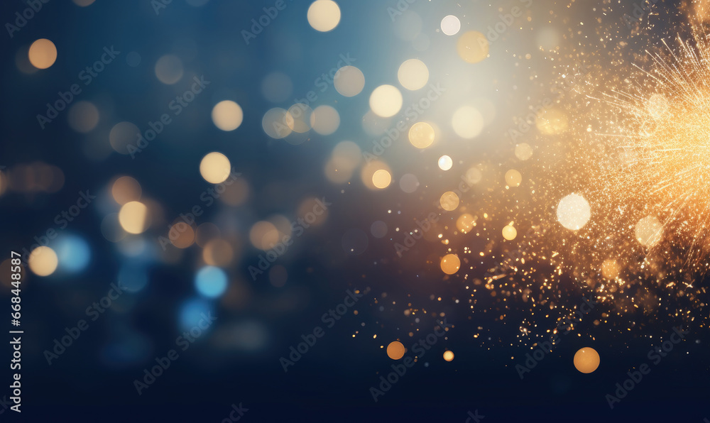 Explosive beauty of bright fireworks against a dark backdrop. Stock ...