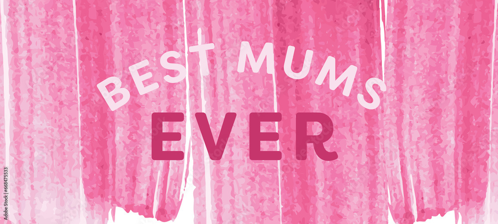 Digital png illustration of best mums ever text on transparent ...