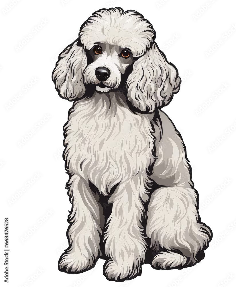 Poodle Clipart png dog clipart printable Poodle head transparent ...