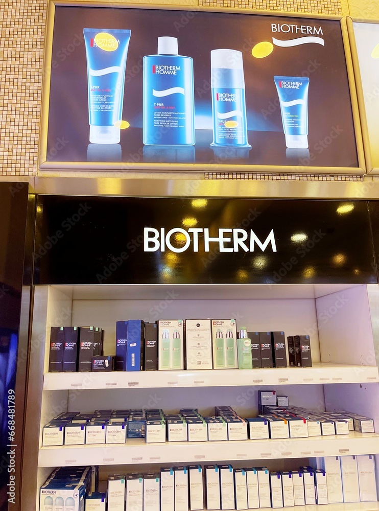 Brand Biotherm products in official store. French skin care company of ...