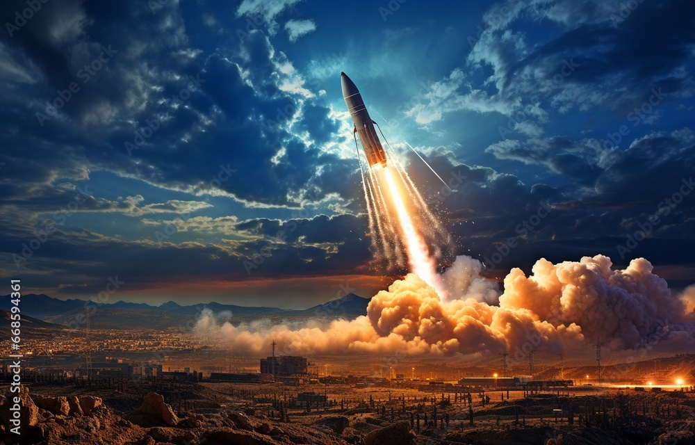 Concept of shock missiles, weaponry, and air defence against the ...