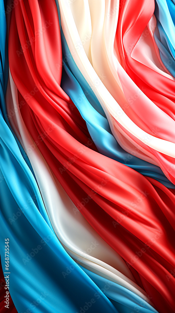 Explore Lebanese silk art featuring the flag's colors and intricate ...