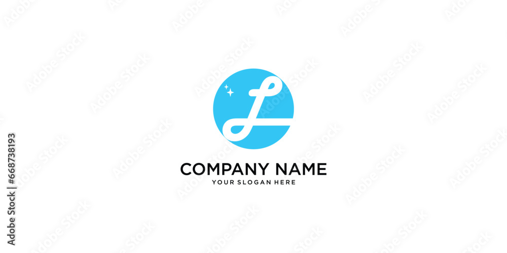 Simple letter L logo design with modern concept| premium vector Stock ...