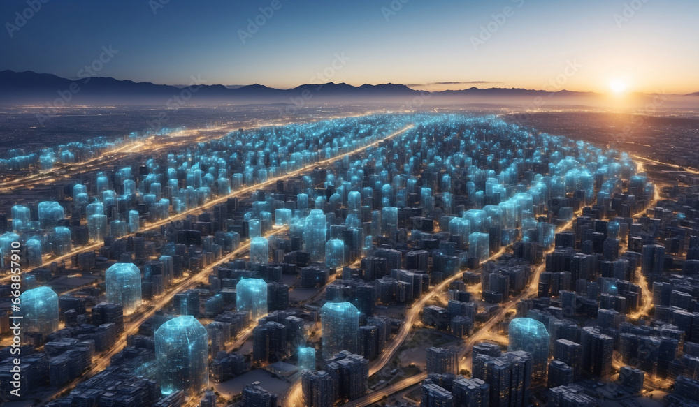 How neural connections shape the cities of the future. Modern ...