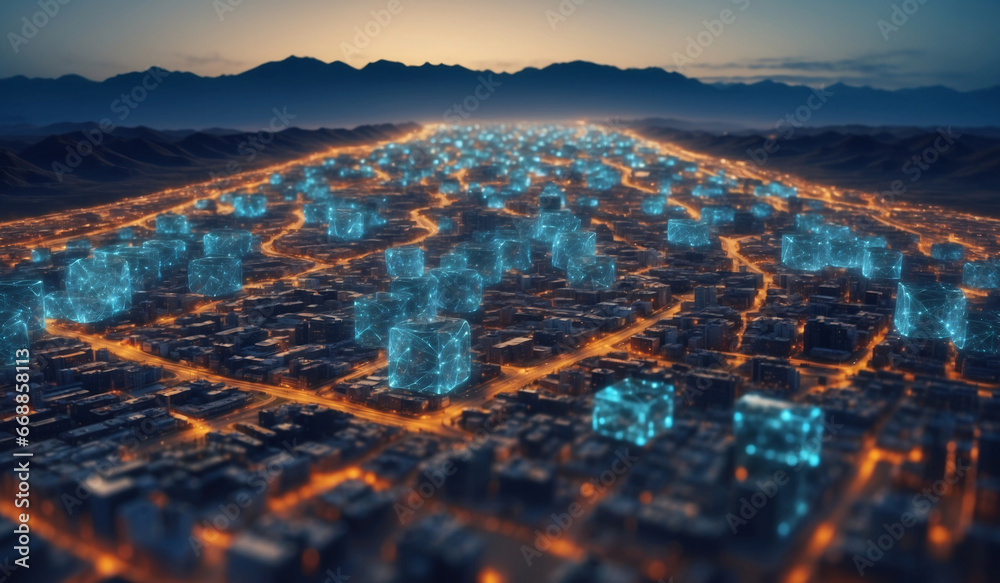 A look into the future of the city as neural connections. How modern ...