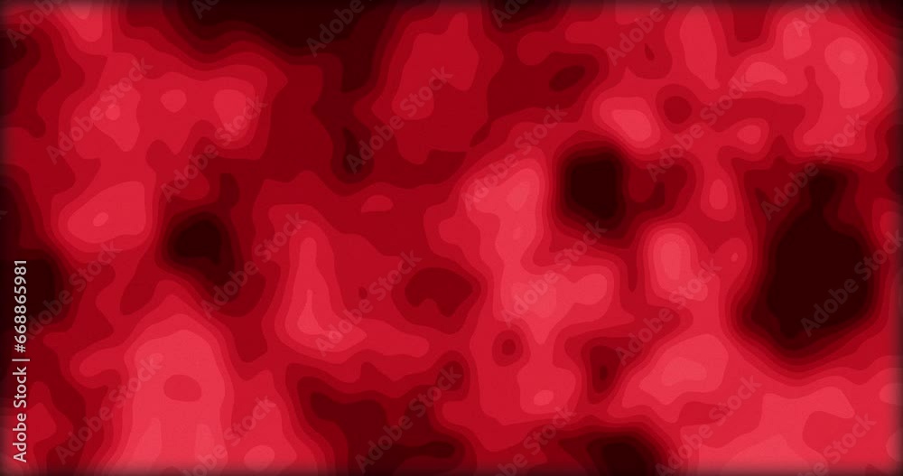 Abstract moving topographic map animated gradient. liquid ripple ...