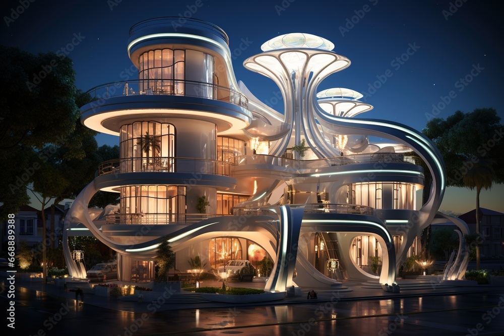 House of the Future. Alternative creative planning design architecture ...