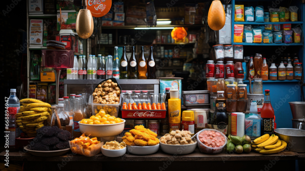 food, market, buffet, fruit, salad, candy, restaurant, shop, tasty ...