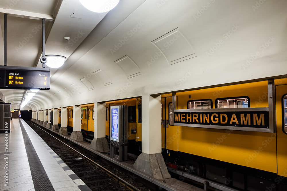 Mehringdamm (opened in 1924 as Belle-Alliance Strasse, current name ...