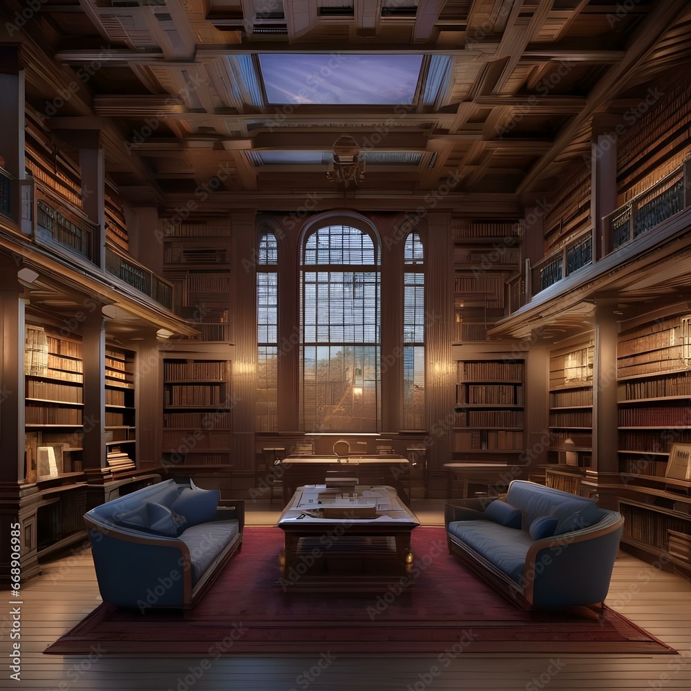 58 Design a pixel art grand library with endless shelves of ancient ...