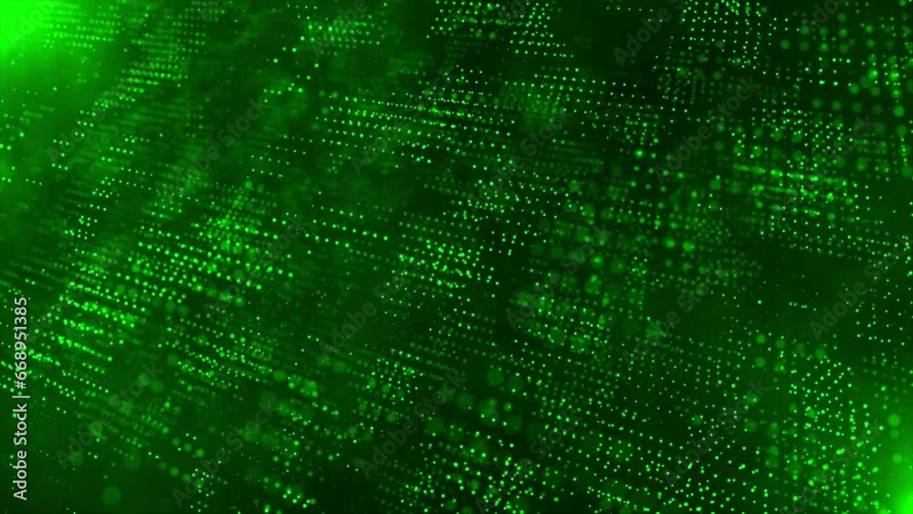 Green abstract digital technology backgrounds. Futuristic digital ...