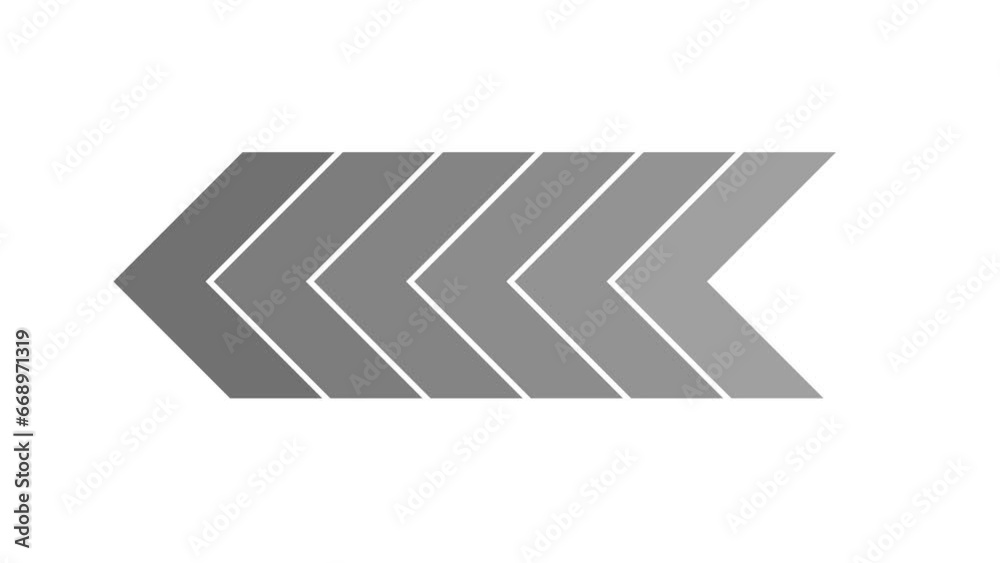 Animated arrow loading for the overlay video layer. swipe up animation ...