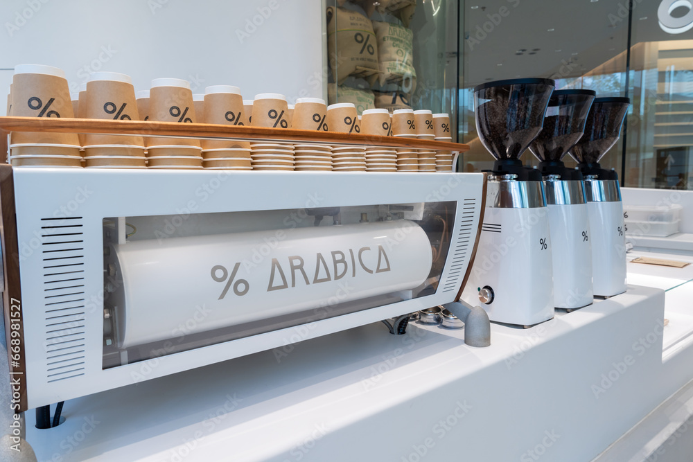Percentage Arabica Japanese franchise coffee brand worldwide flagship store in the Kyoto and ...
