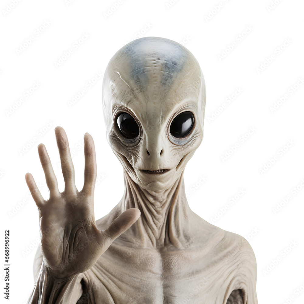 Aliens communicating with humans on transparent background PNG. Alien ...