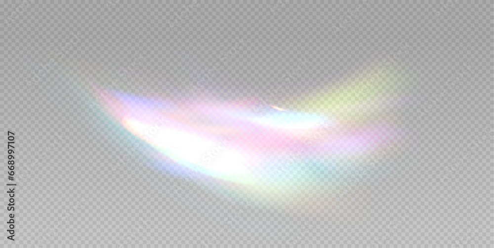 Glitter prism light background with light coming in from the left side ...