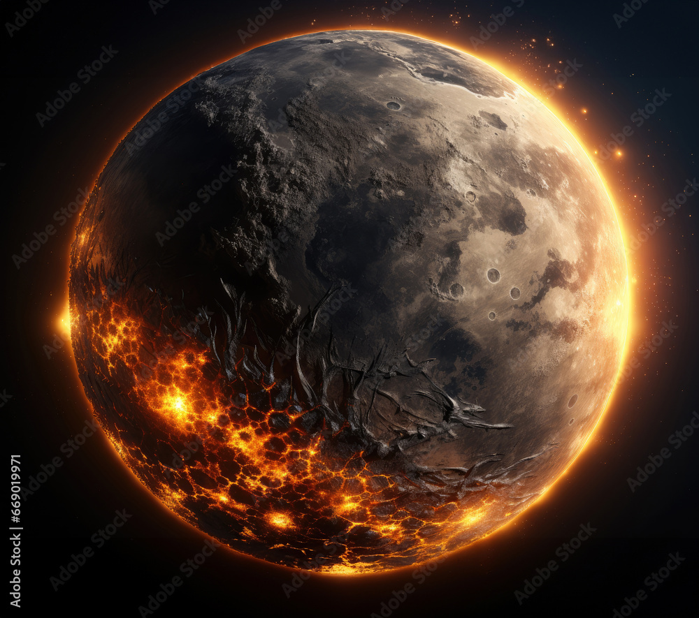 Mercury is the closest planet to the Sun in the solar system and its ...