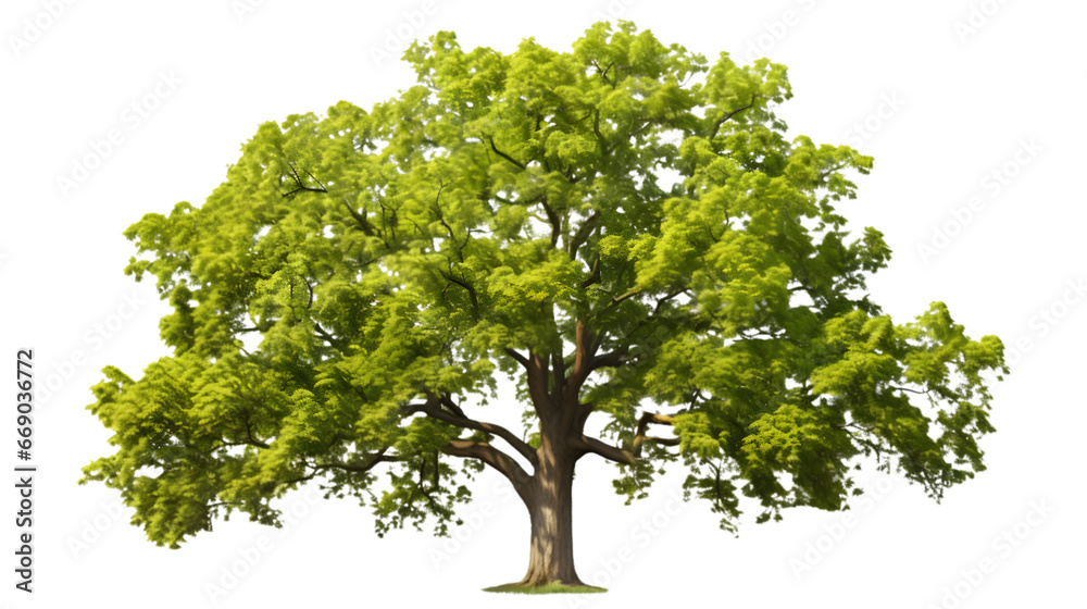 Sycamore tree 3d rendering isolated on transparent background Stock ...