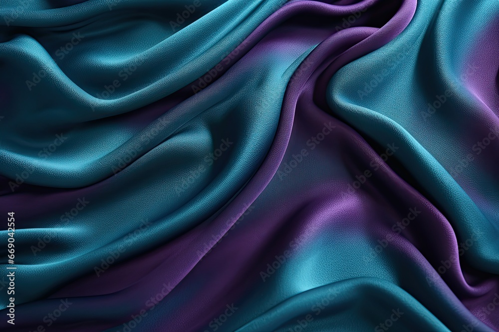 Velvet Voyage: Liquid Wave Pattern on Luxury Cloth - Stunning Visuals ...