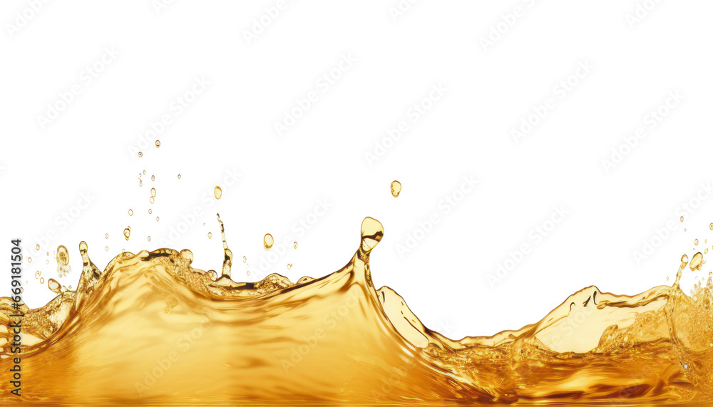 orange water splash isolated on transparent background cutout Stock ...