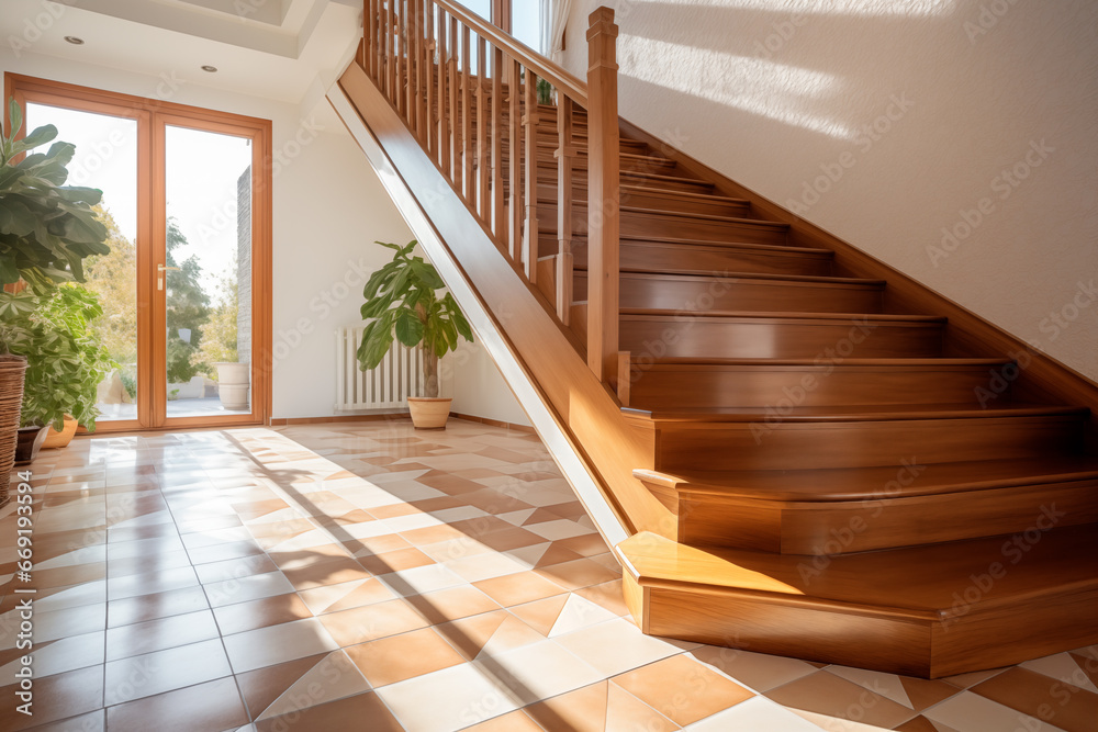 staircase design with different types flooring materials Stock Photo ... staircase design with different types flooring materials Stock Photo ...