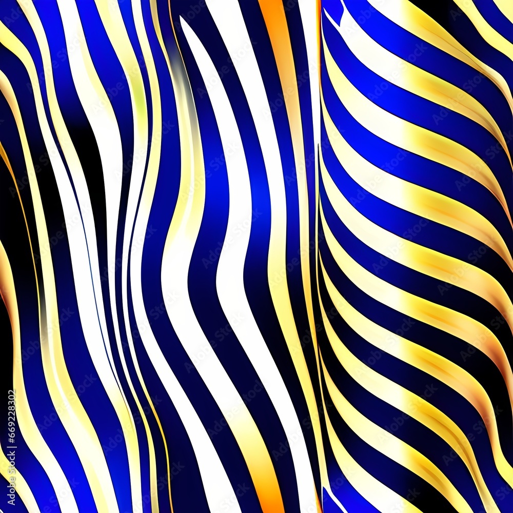 zebra skin pattern, Seamless background abstract texture with wavy ...